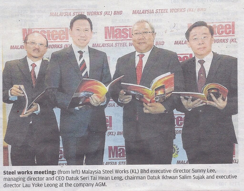 Malaysia-Steel-Works-Annual-General-Meeting – Malaysia Steel Works